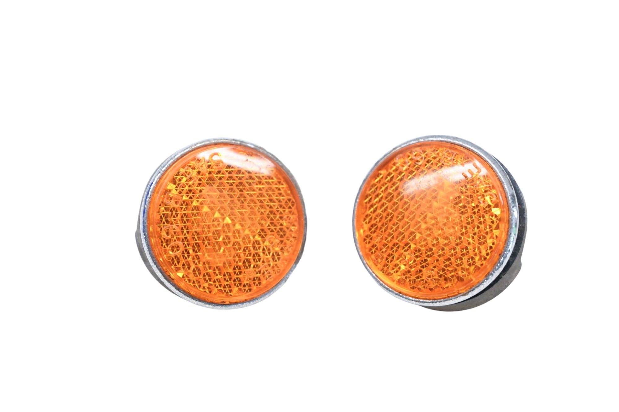 Stimsonite YE009-15 Amber 1-1/4" Reflectors Qty 2 NOS - Walmart.com