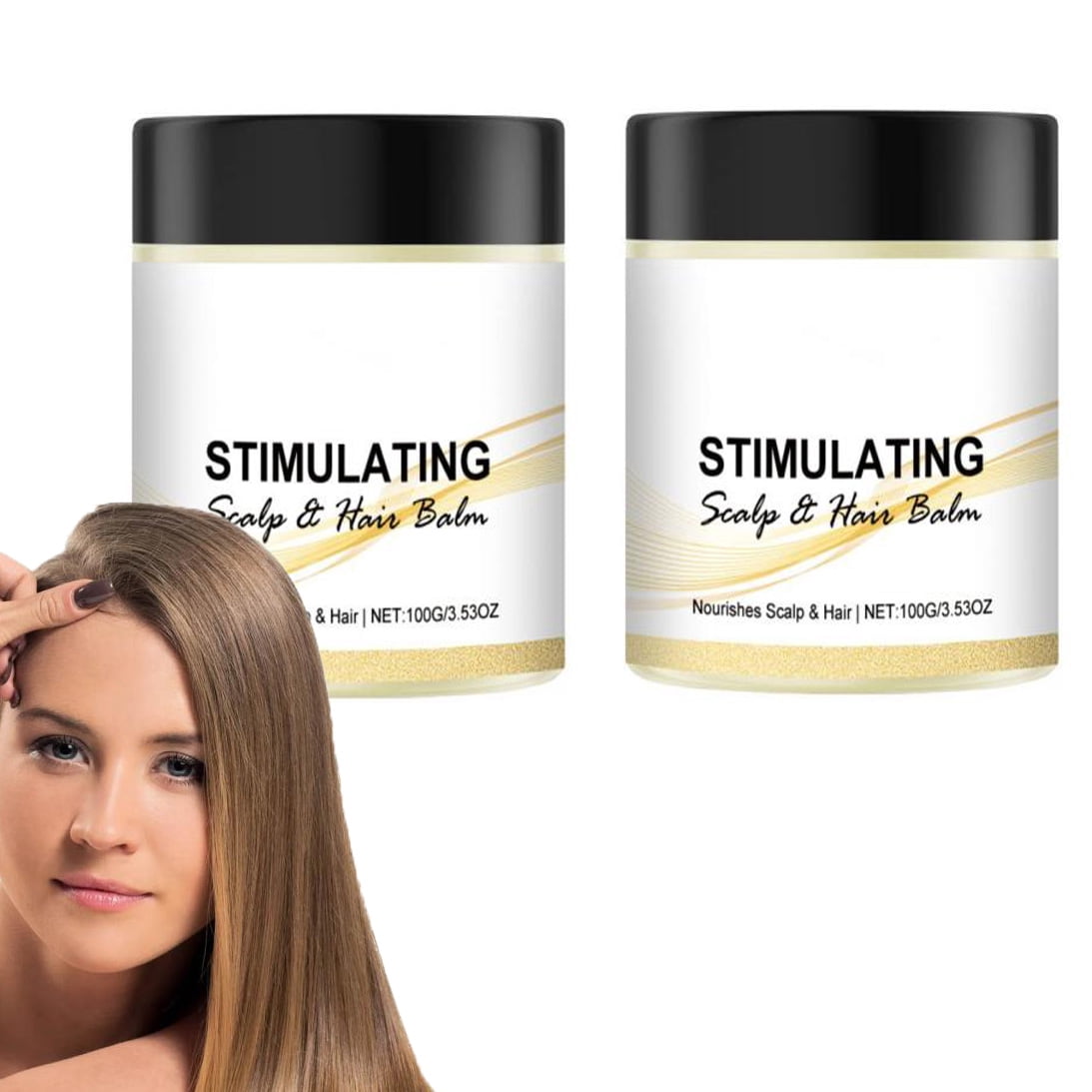 Stimulating Scalp And Hair Balm, Stimulating Scalp And Hair Cream,Scalp ...