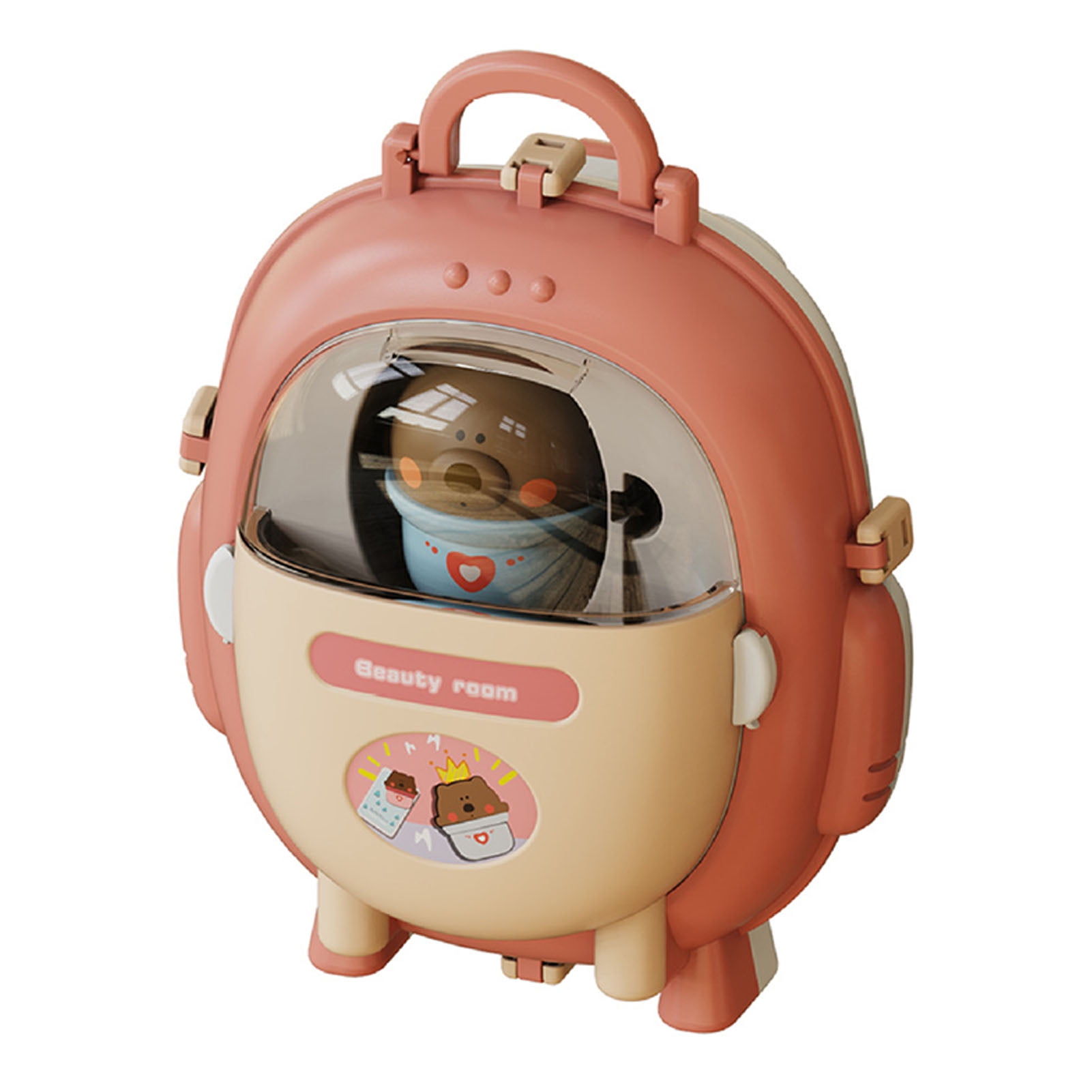 Stimulation Pretend Backpack Playset Multi Functional Portable Pretend ...