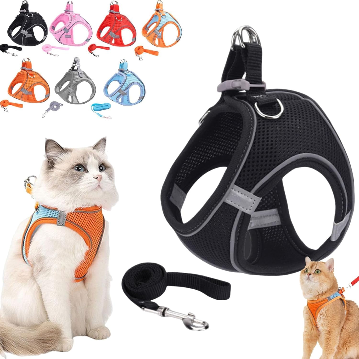 Stimulicat Cat Harness Set In, Stimuli Cat Harness and Leash Set ...
