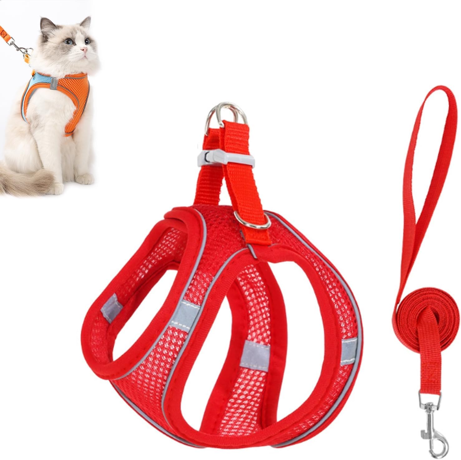 Stimulicat Cat Harness, Stimuli Cat Explorer Harness Adjustable Soft ...