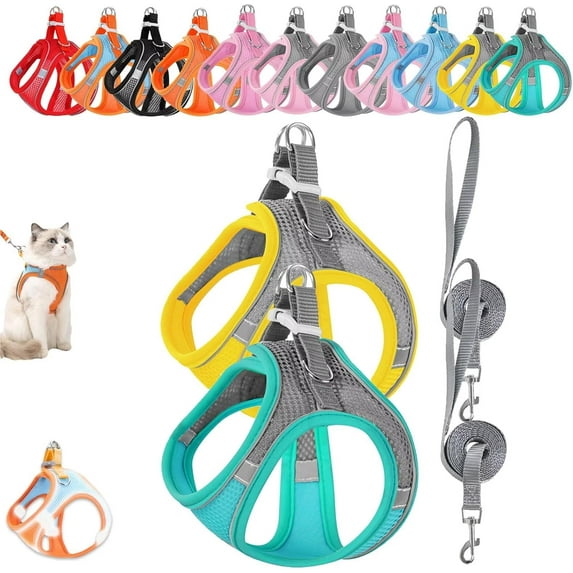 Stimulicat Cat Harness, Stimuli Cat Harness Escape Proof, Reflective ...