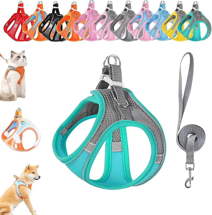 Stimulicat Cat Harness, Stimuli Cat Harness Escape Proof, Reflective ...