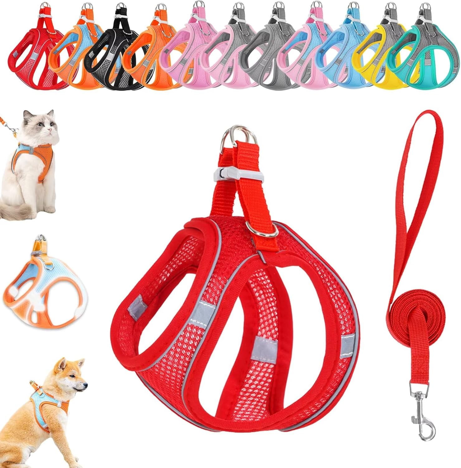 Stimulicat Cat Harness, Stimuli Cat Harness Escape Proof, Reflective ...