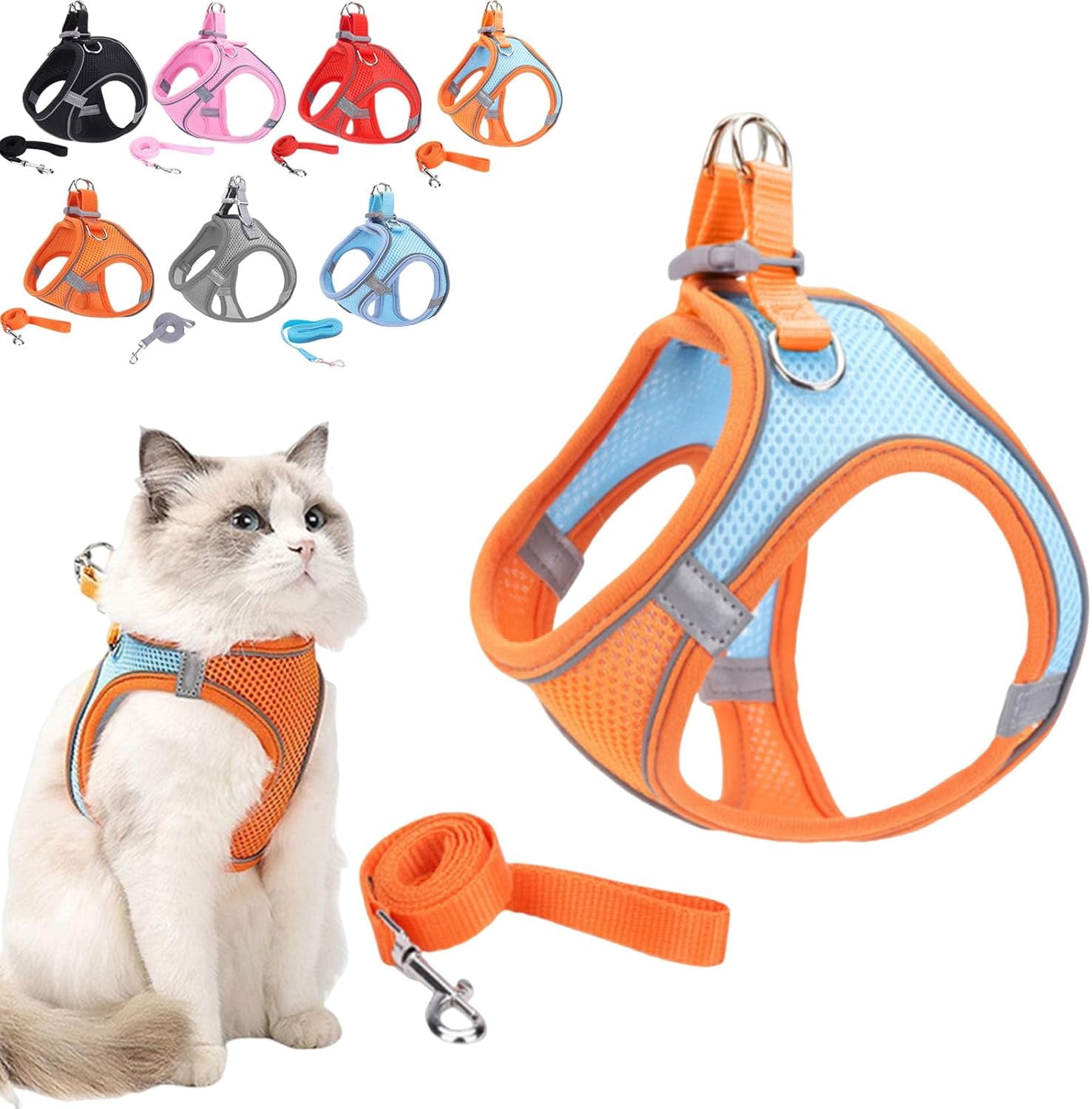 Stimulicat Cat Harness, Stimuli Cat Harness and Leash Set for Outdoor ...