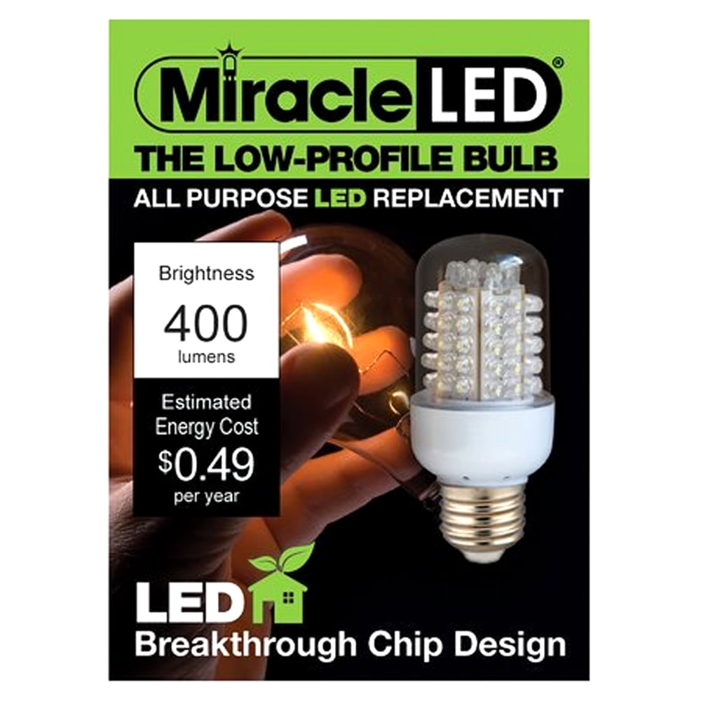 Stimulus Brands - Miracle LED 605006 General Purpose Bulb Low Profile ...