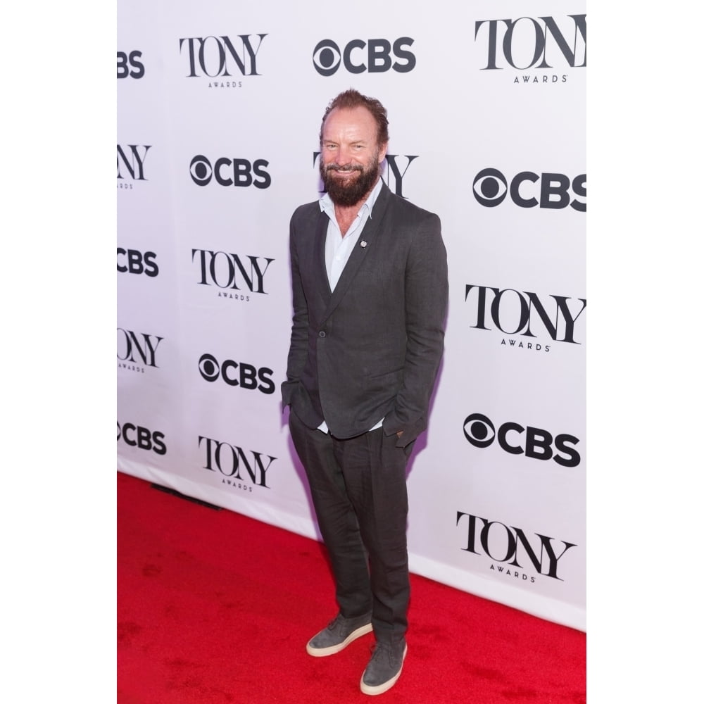Sting At Arrivals For 2015 Tony Awards Meet The Nominees Press Junket ...