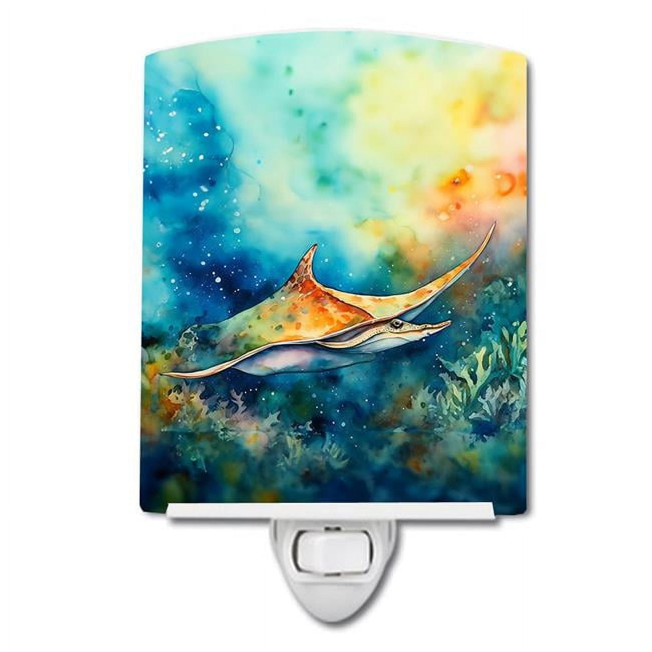 Sting Ray Ceramic Night Light 4 in x 6 in - Walmart.com
