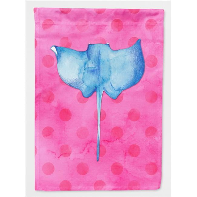 Sting Ray Pink Polkadot Flag - Pink - 11 x 0.01 x 15 in. - Walmart.com