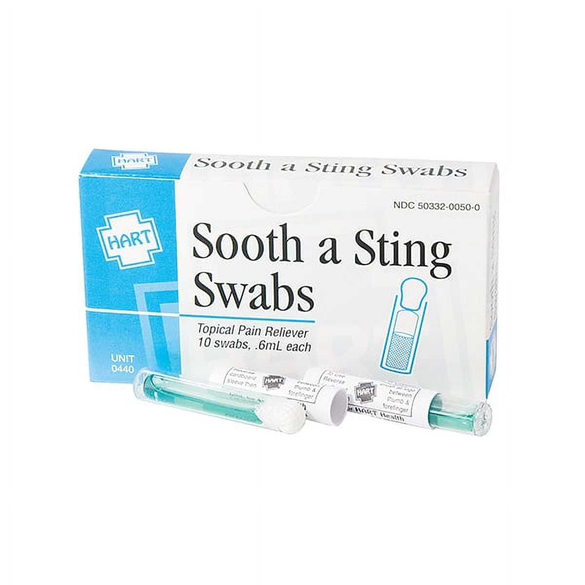 Sting Relief Swabs, 10/Box - Walmart.com