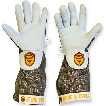 Goodland Bee Supply GL-GLV-JHK-VL-XL Cotton & Sheepskin Beekeeping XL ...