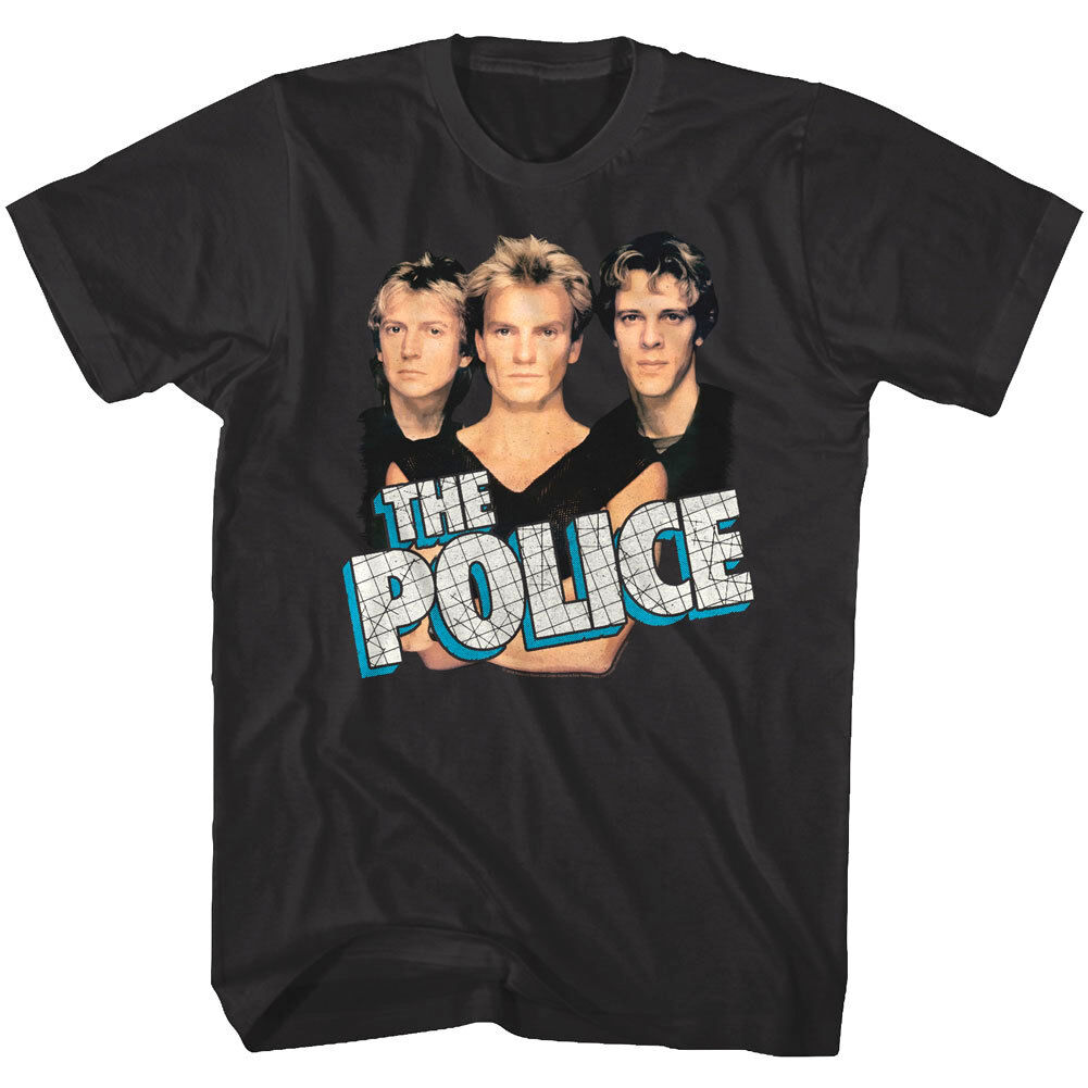 Sting & The Police Greatest Hits Album Cover Mens T Shirt Rock Band ...