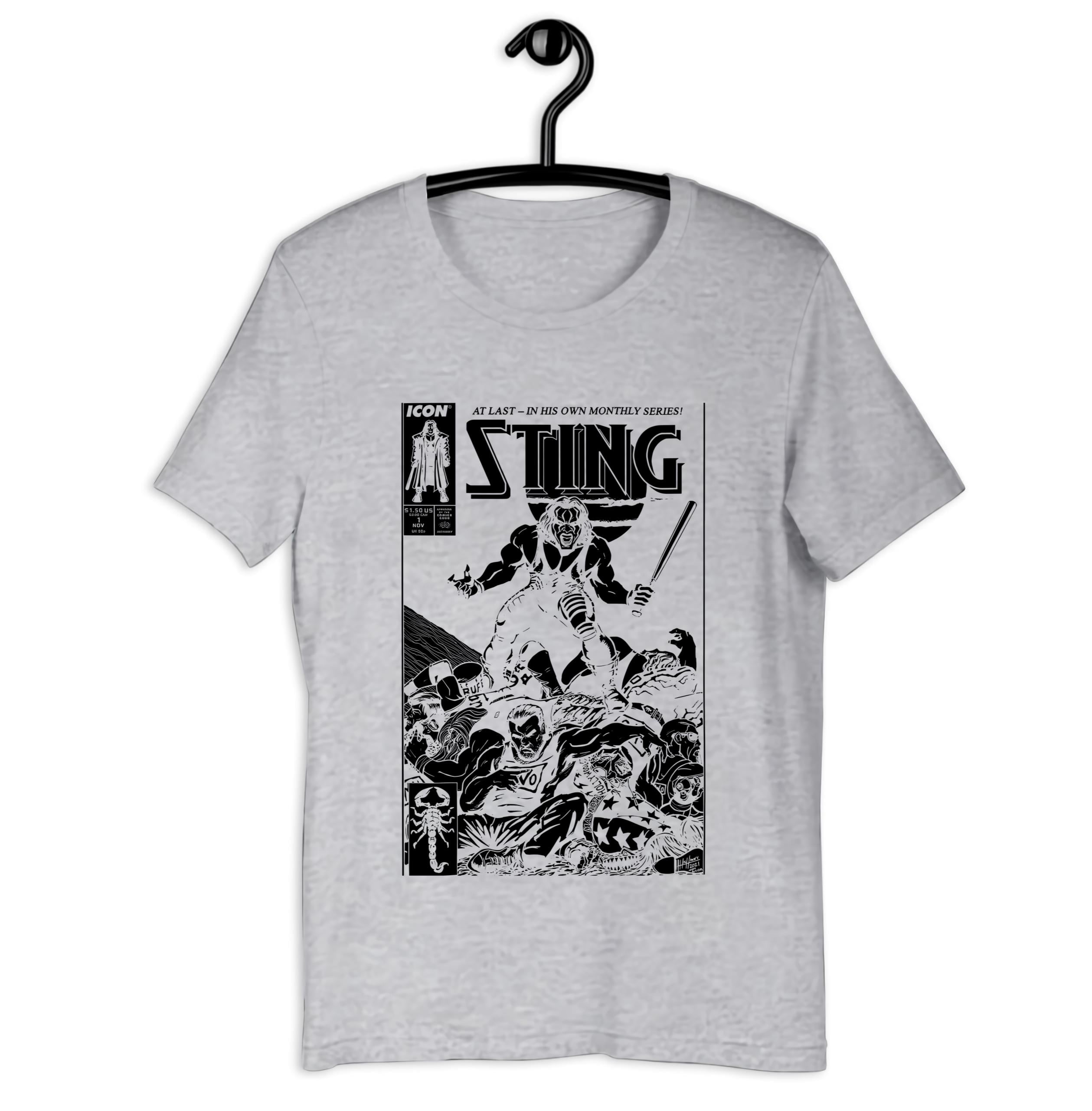 Sting Wcw Softstyle T Shirt