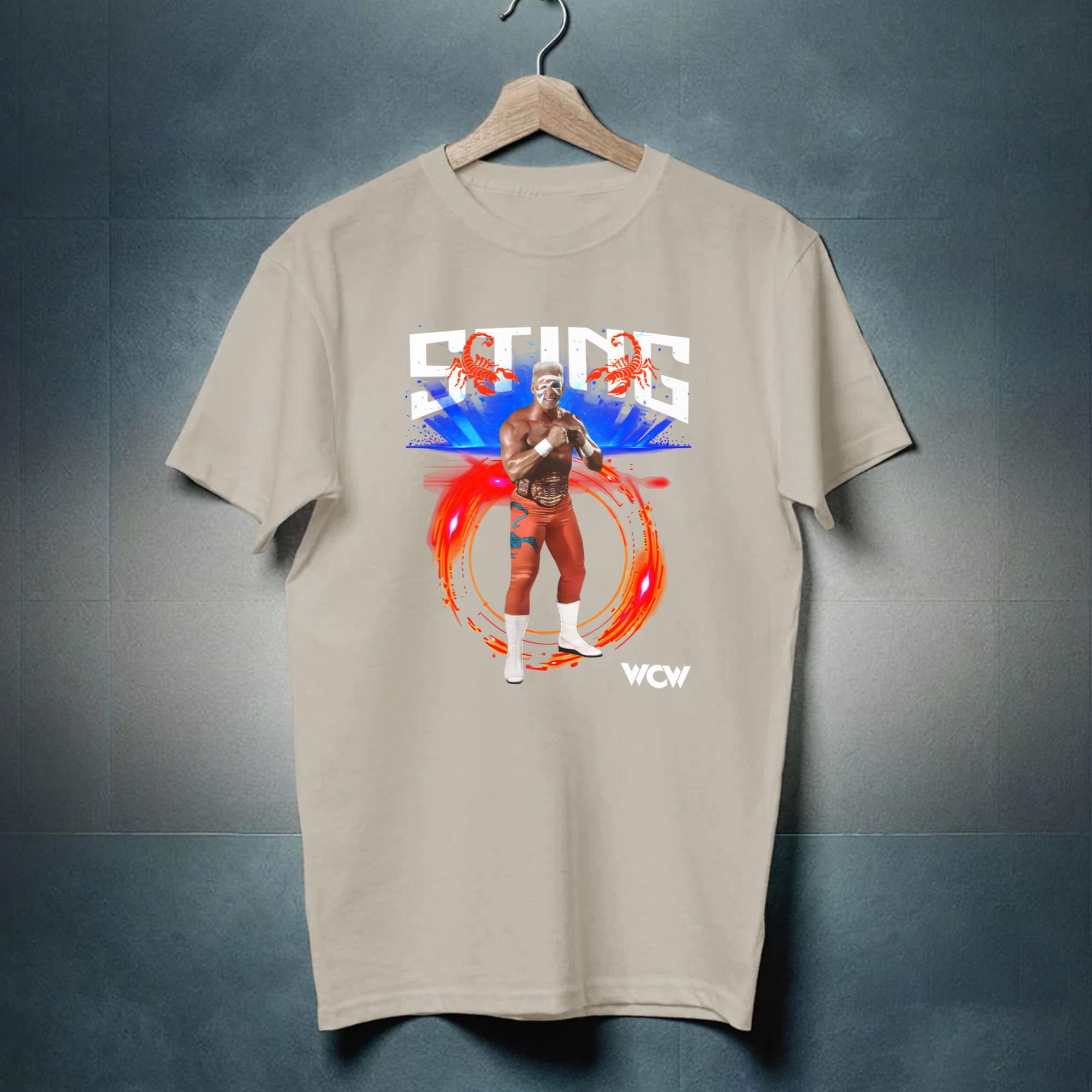 Sting WCW, WWE T-shirt. Available in multiple colors.-TH1233 - Walmart.com
