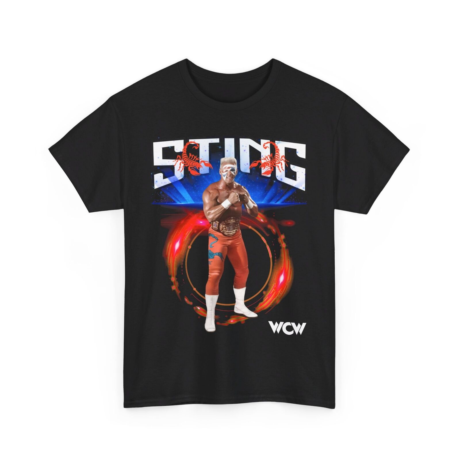 Sting WCW, WWE T-shirt. Available in multiple colors. - Walmart.com