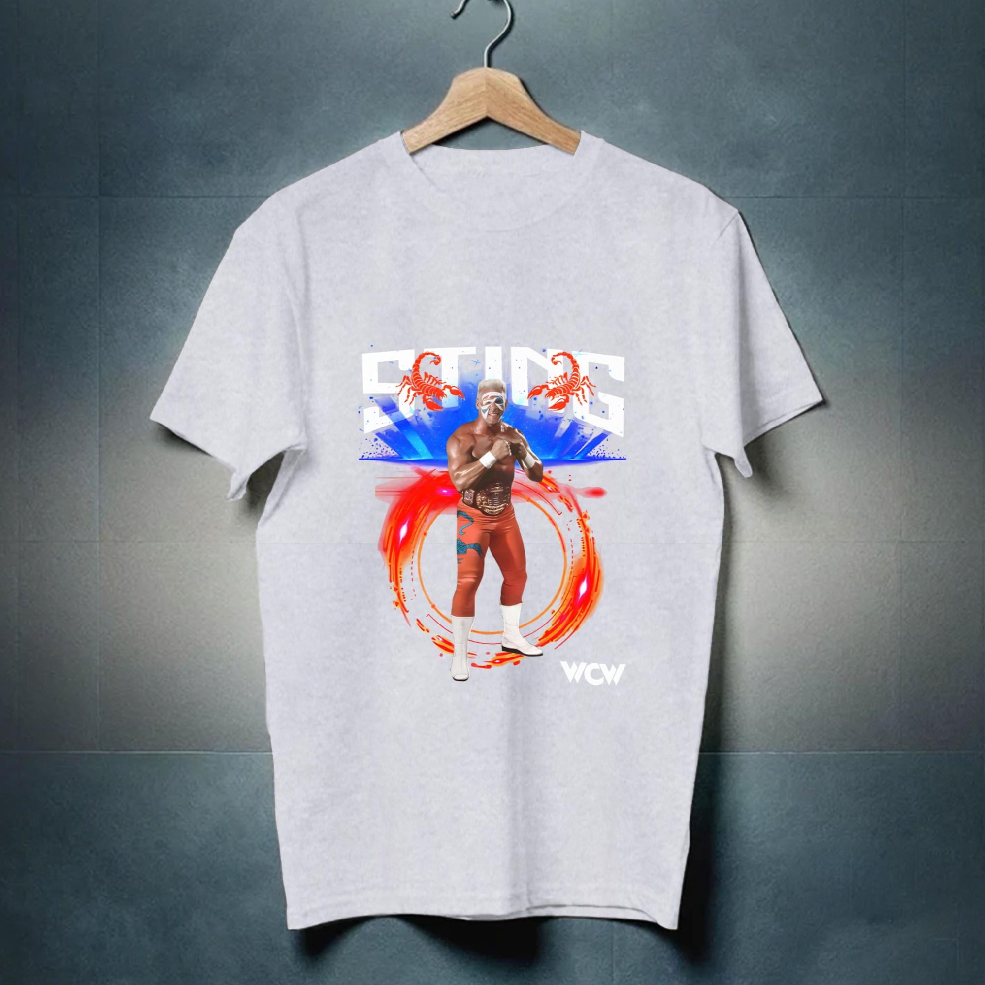 Sting WCW, WWE T-shirt. Available in multiple colors. - Walmart.com