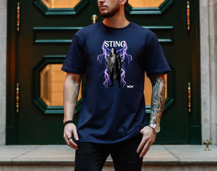 Sting WWE WCW The Icon Scorpion Crow Wrestler Black Wrestling Legend ...