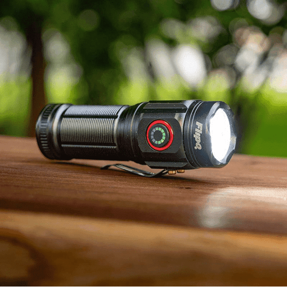 Flipo Tactical 1,500 Lumen Mini Rechargeable Flashlight - Walmart.com