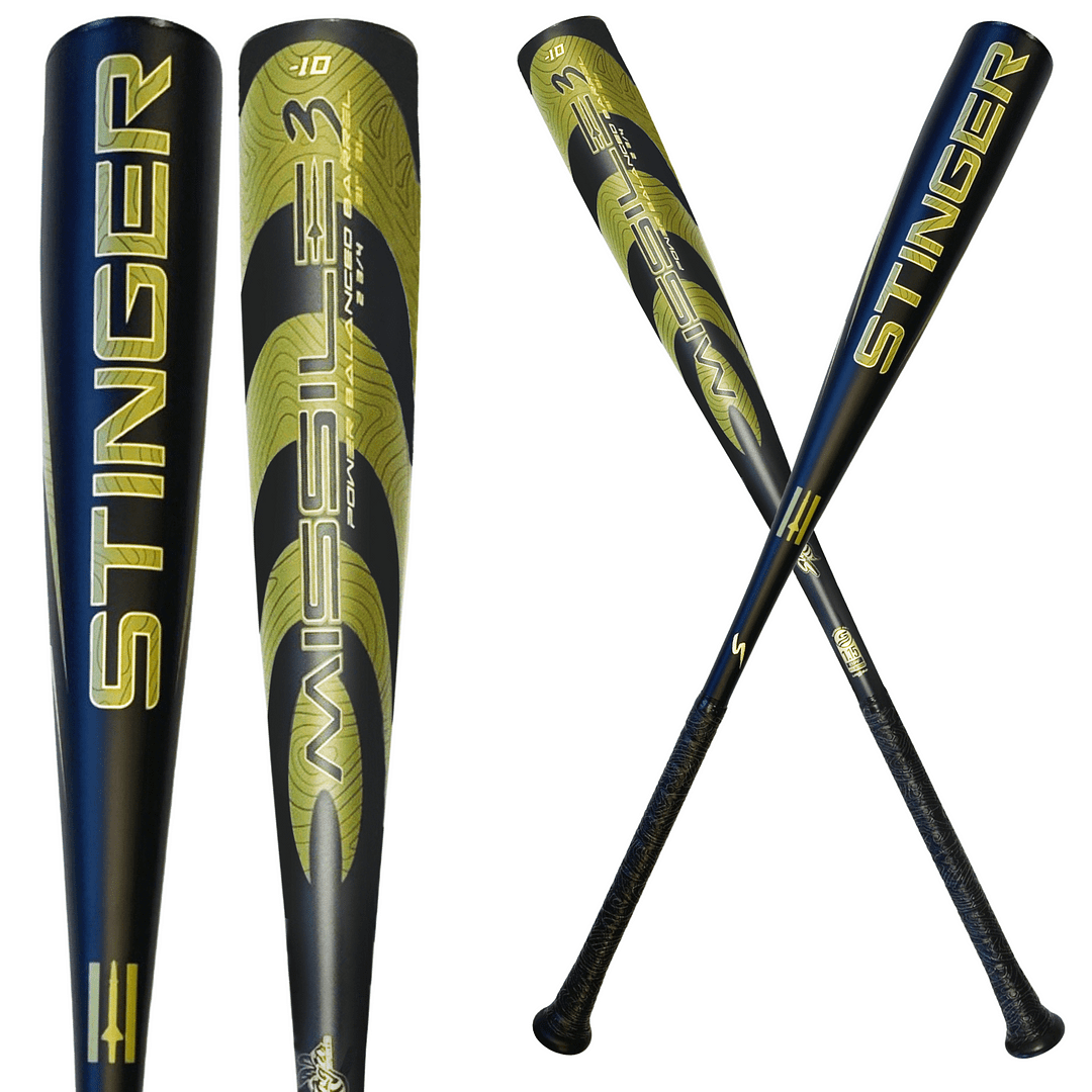 Stinger 2023 Missile 3 -8 Baseball USSSA Bat - Walmart.com