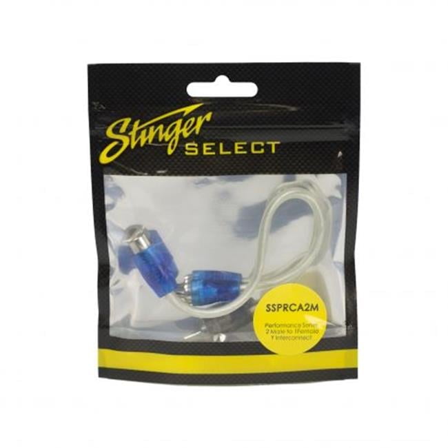 Stinger SSPRCA2M 2 Male 1 Female Performance Series Y Interconnect - Walmart.com