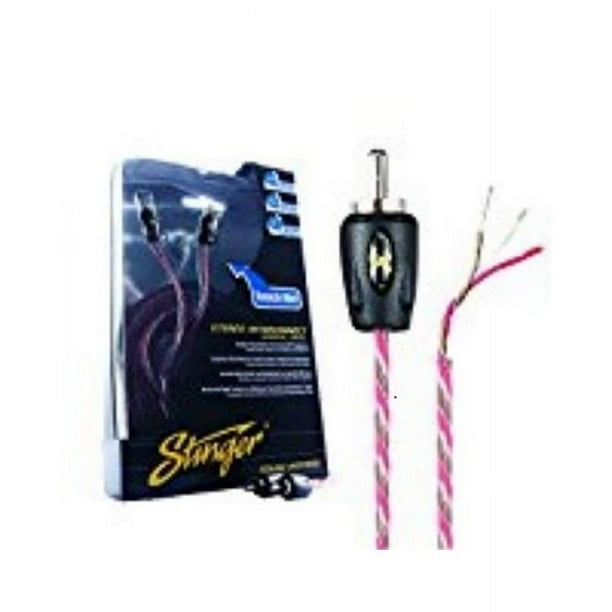 STINGER SI429 2-CHANNEL DIRECTIONAL TWISTED PAIR CAR RCA INTERCONNECT ...
