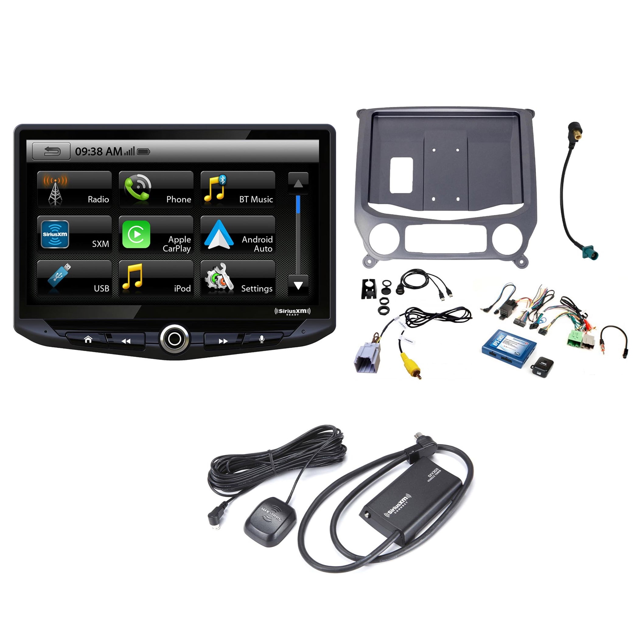 Stinger Heigh10 10" In-dash Infotainment System compatible with Apple ...