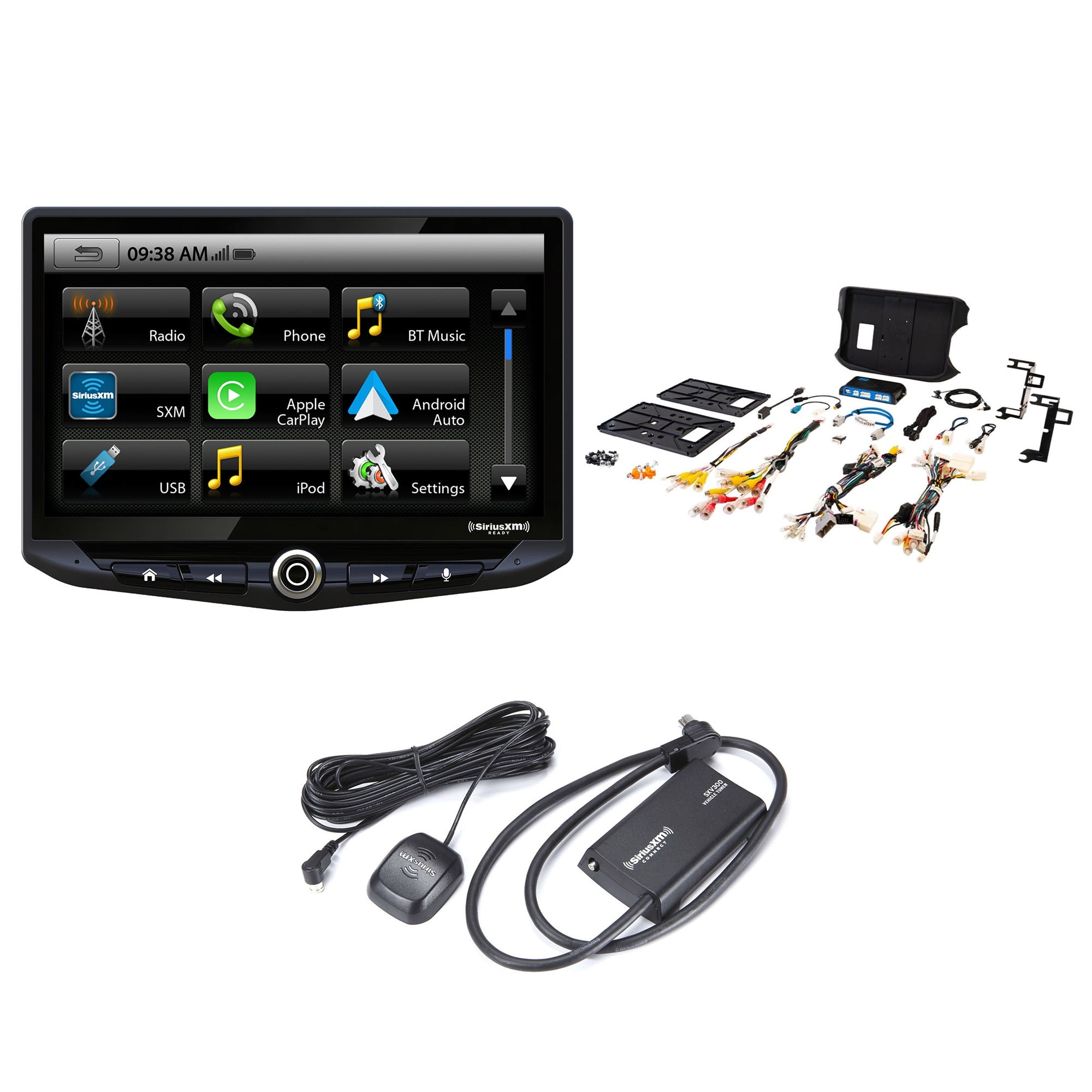 Stinger Heigh10 10" In-dash Infotainment System compatible with Apple ...