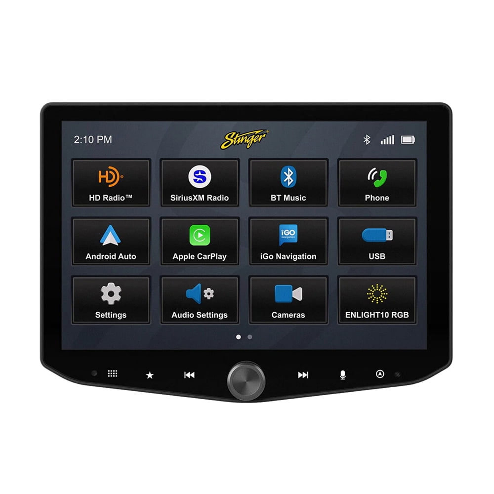 Stinger IX210 Horizon10 10.1-inch Floating Multimedia Infotainment ...