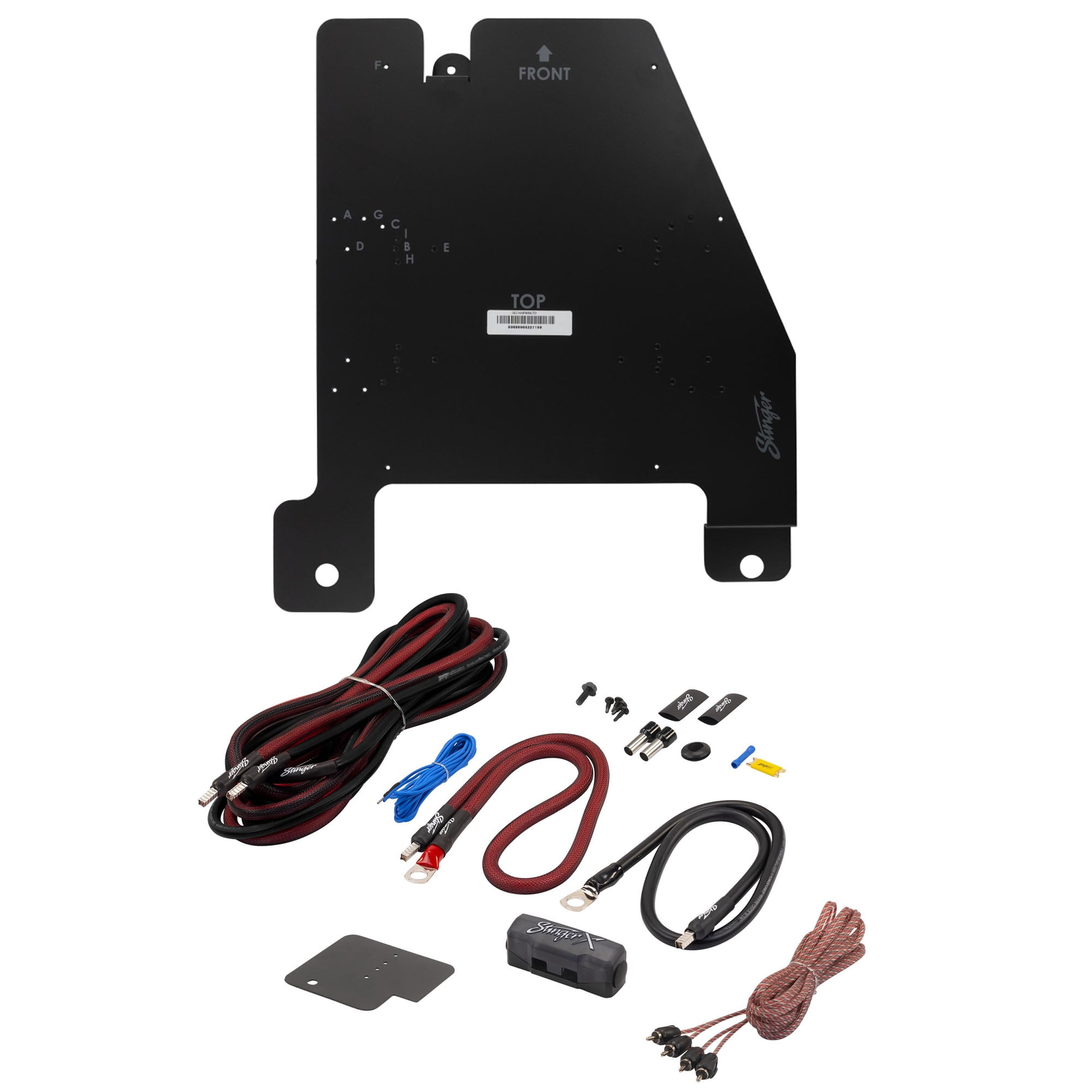 Stinger JKUAMPBRKTD Drivers Side Under Seat Amplifier Bracket with ...