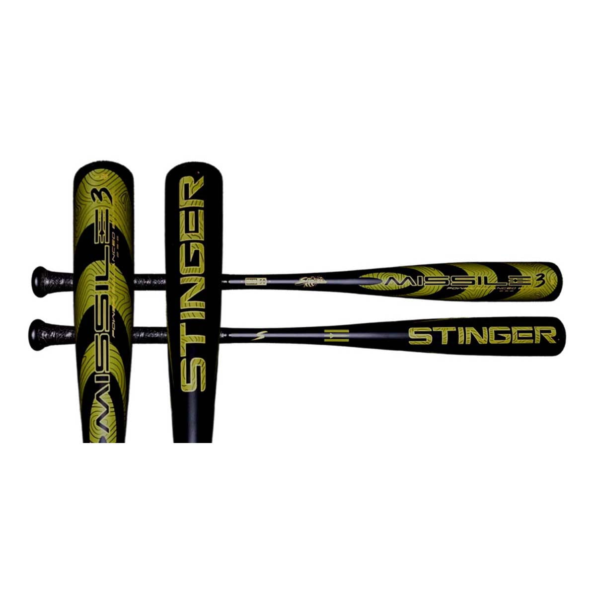 Stinger Missile 3 BBCOR Baseball Bat: Ultra Light, Balanced Swing ...