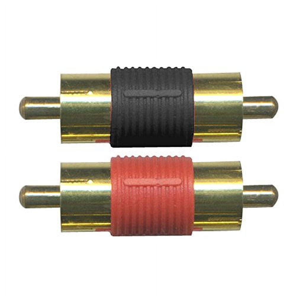 Stinger SGI21 Male to Male Splice Barrel RCA Connector Cable - Walmart.com