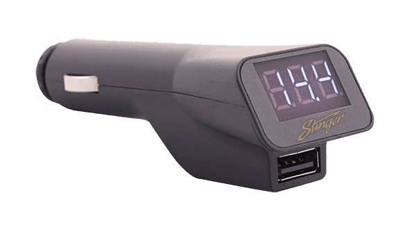 Stinger SGP12 12 Volt Plug High Visibility LED Voltage Meter / Usb ...