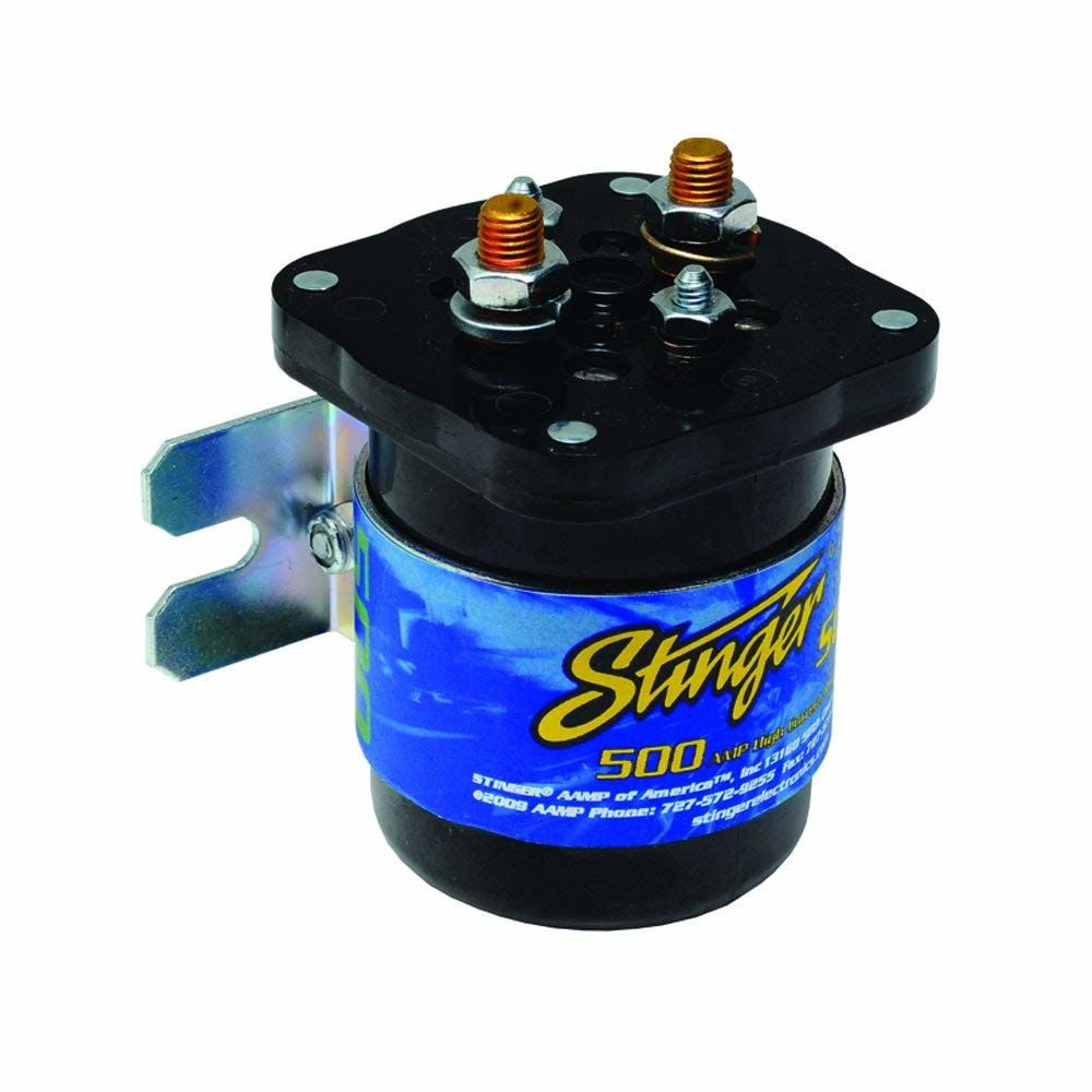 Stinger SGP35 500 Amp Current Relay Battery Isolator - Water Resistant ...