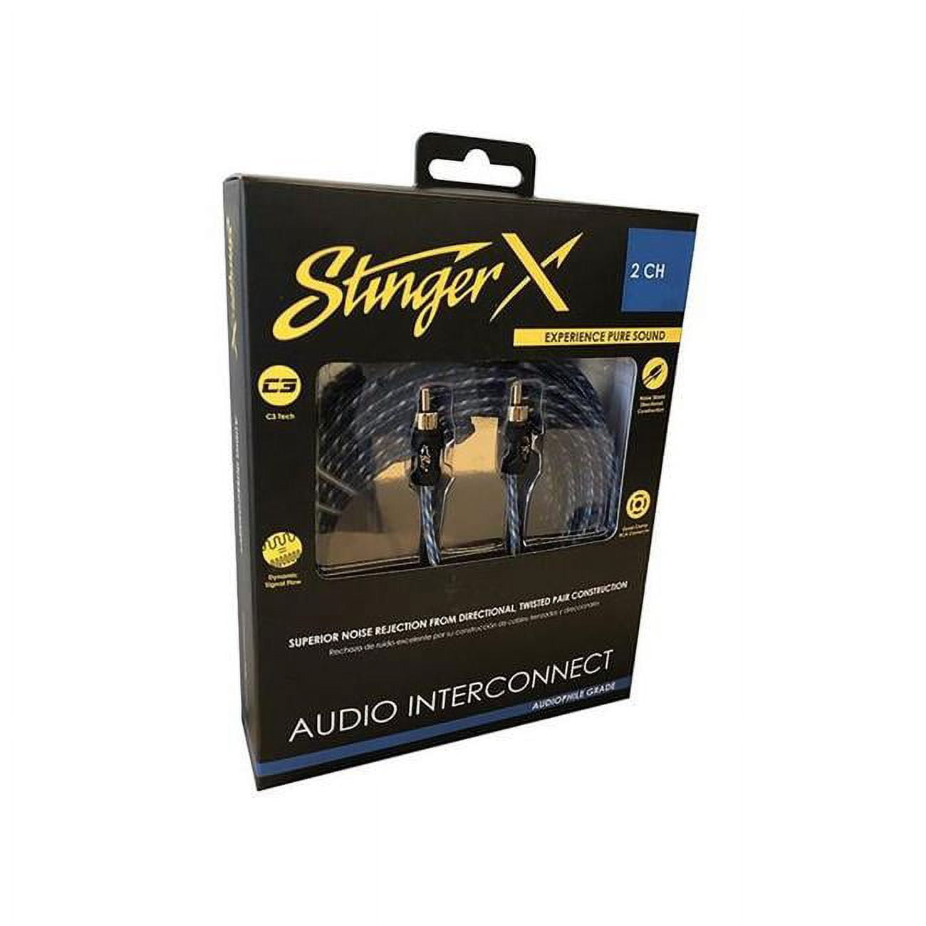 Stinger SGRXI1220 20 ft. X-Series Entry RCA Connector Kit - Walmart.com