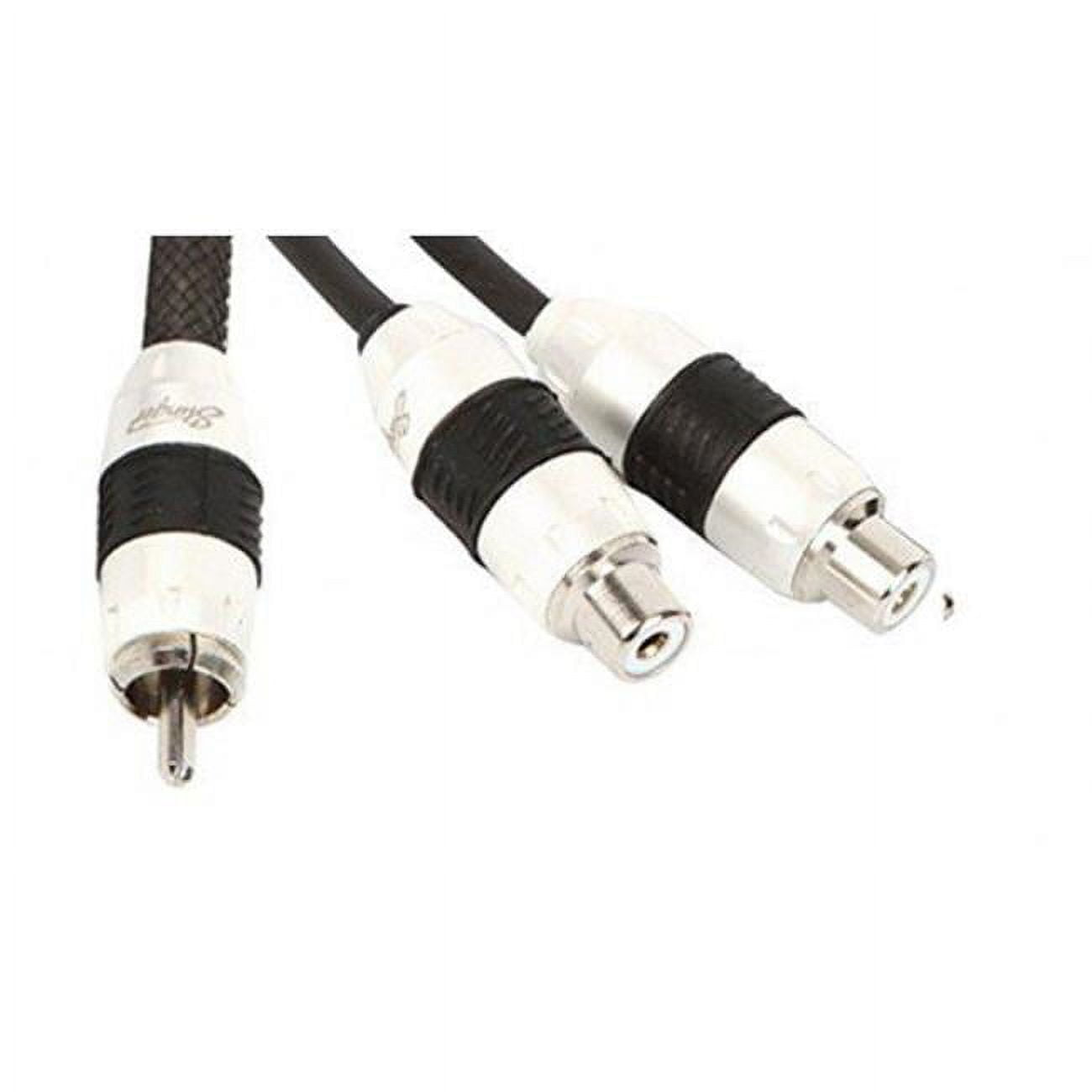 Stinger SI82YF 2 Channel 8000 Series RCA Y Adapter Cable - Walmart.com