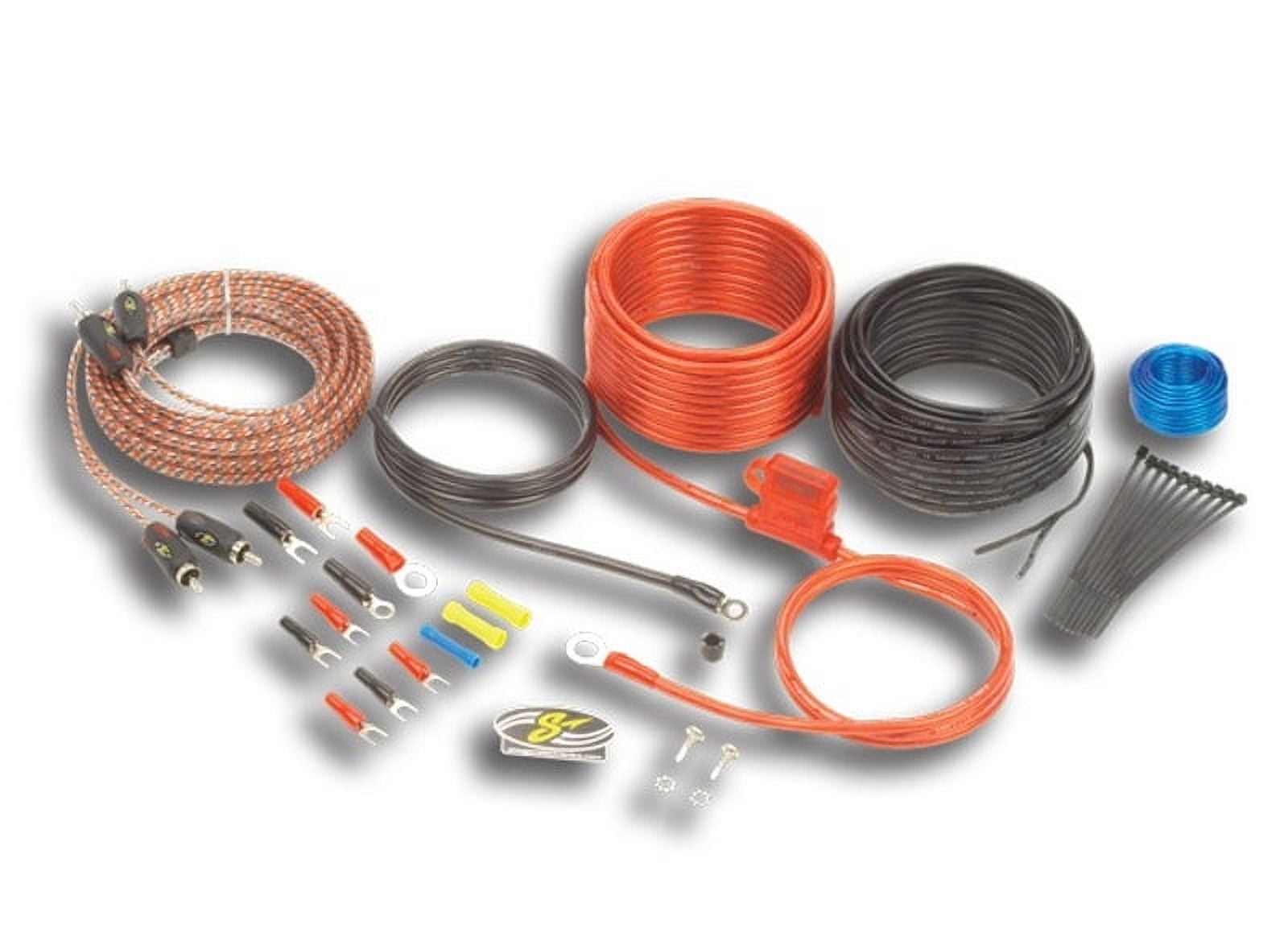 Stinger SK46101 Car Stereo 4000 Series 10 Gauge Wire Amp Install Kit ...