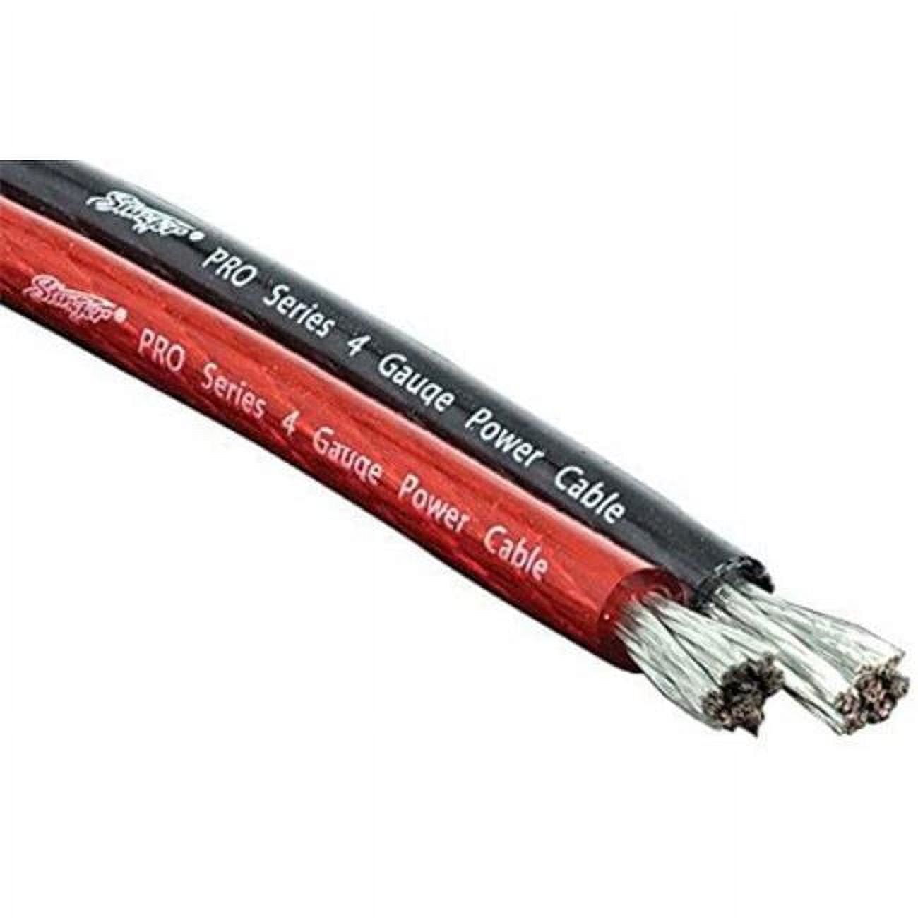 Stinger SPW14TB 100 ft. Roll Pro Hyper Flex 4 Gauge Power Wire, Matte ...