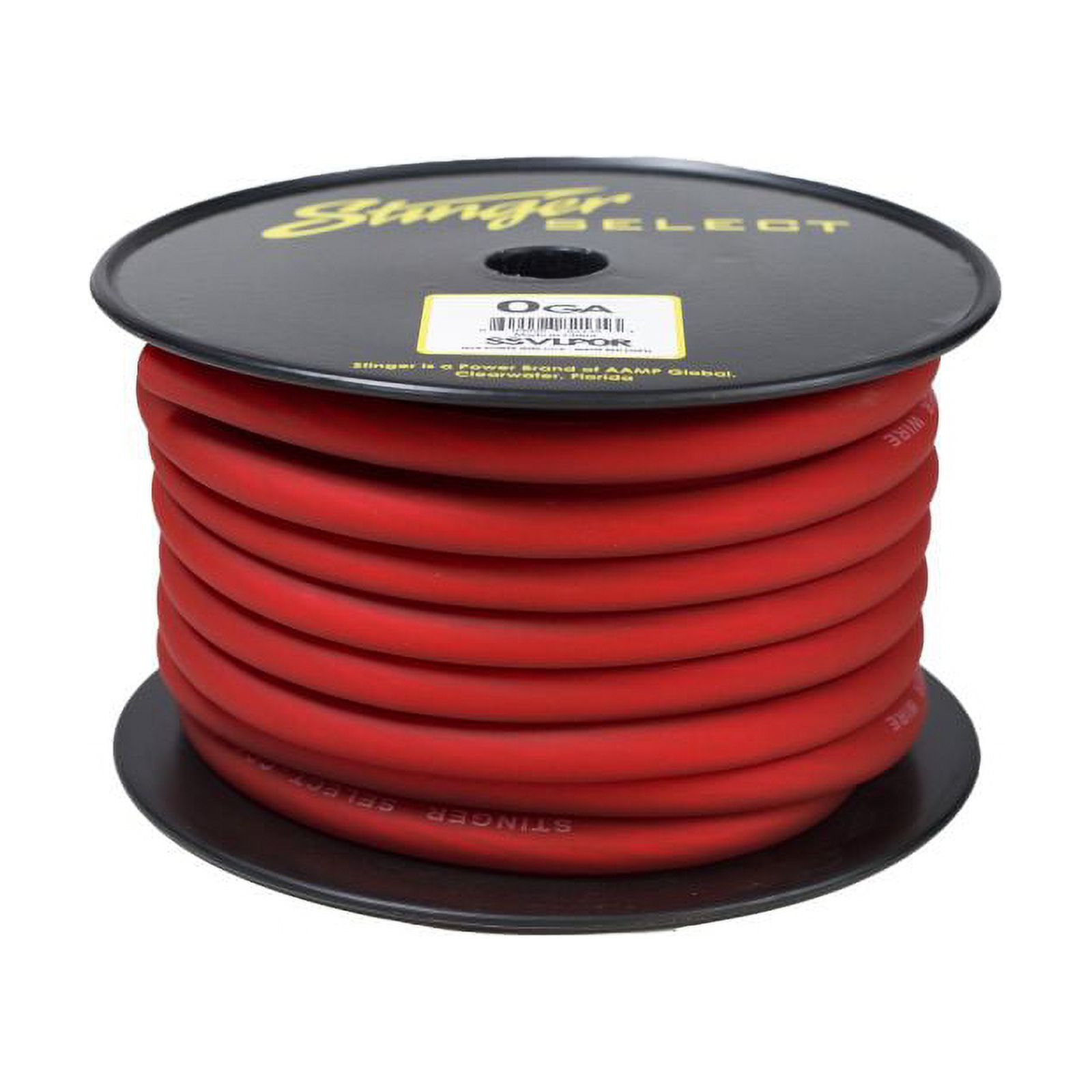 Stinger SSVLP0R - 1/0GA POWER WIRE - MATTE RED - 50ft. - Walmart.com