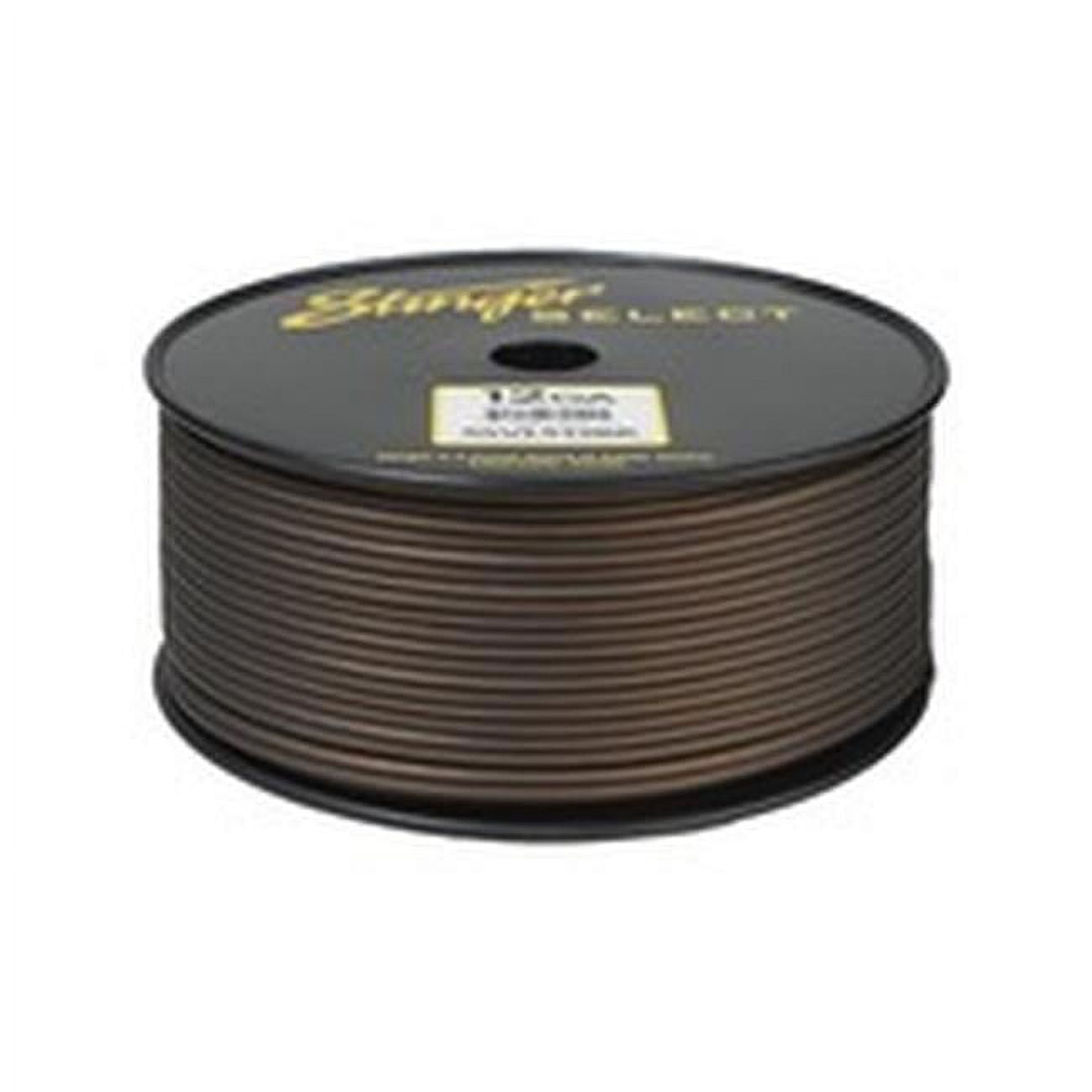 Stinger Select SSVLS12BK 250 ft. 12 Gauge CCA Matte Black Speaker Wire ...
