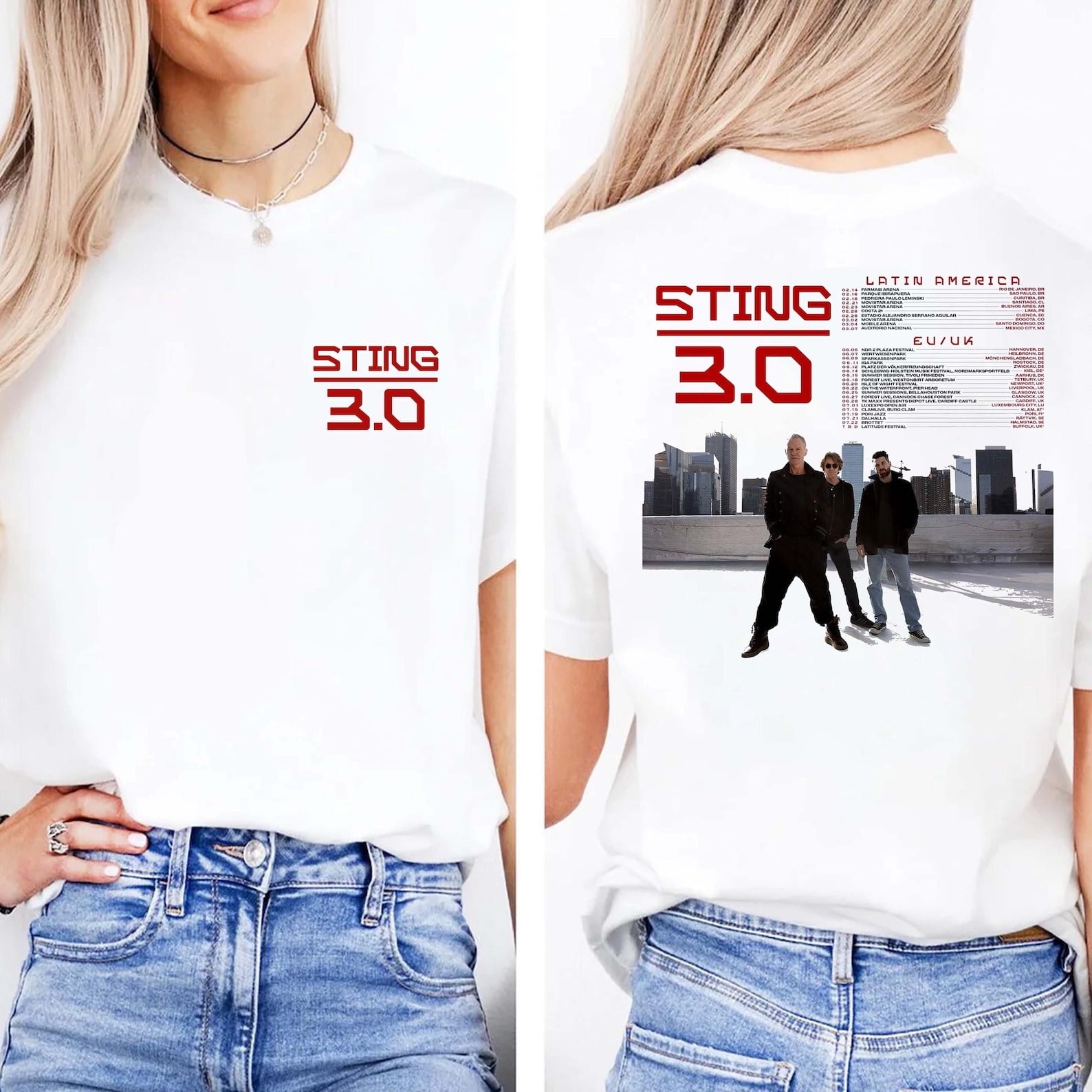 Stinggg 3.0 Tour T-Shirt, Stingggg Concert T-Shirt Stinggg 3.0 Tour tee Stinggg 2025 tour ...