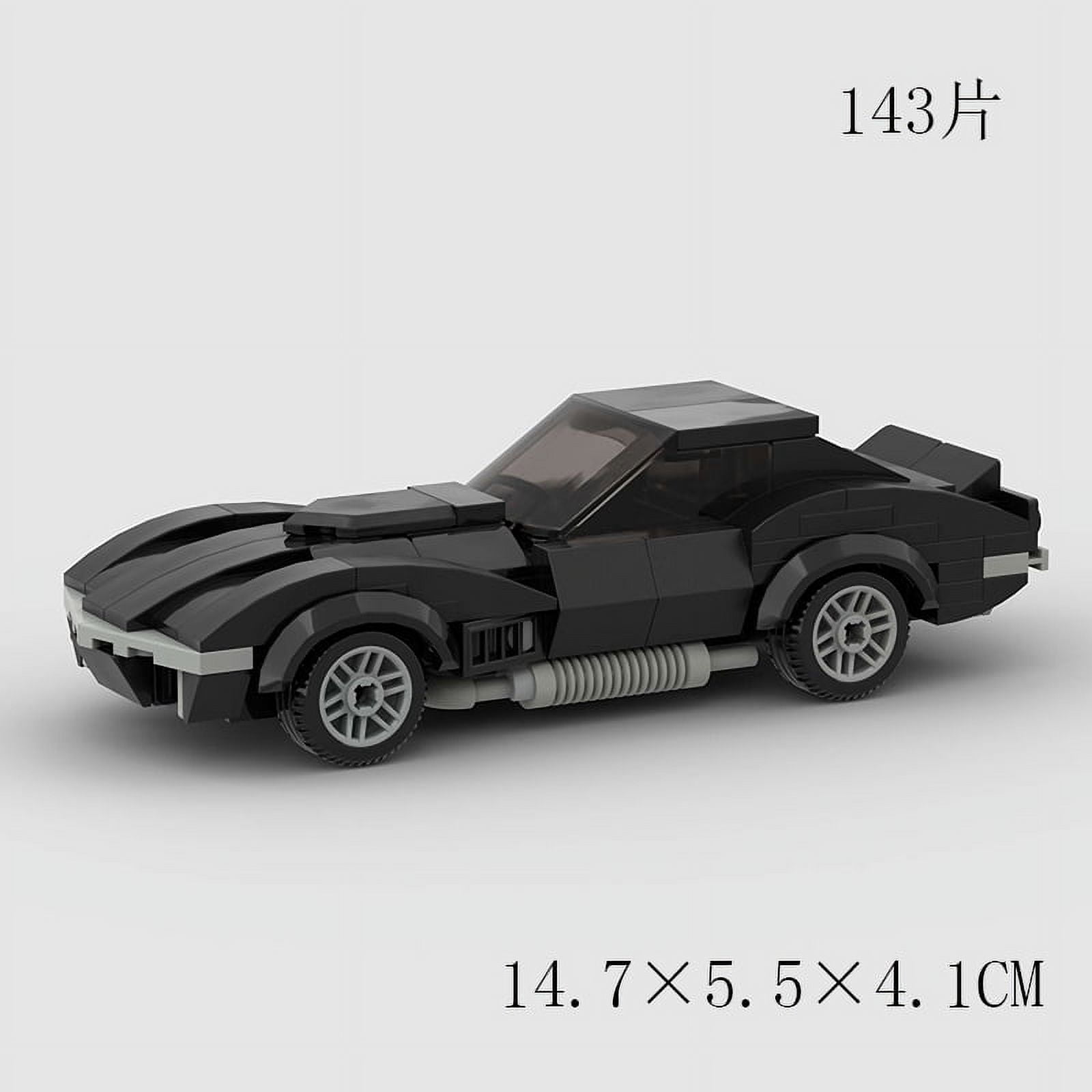 Stingray C3 MOC Car Speed Champions Super Race F1 Vehicle Model ...