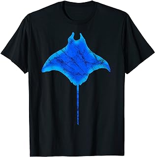 Stingray Manta Ray Shark Fishing Ocean Sea Creatures T-Shirt T-Shirt ...