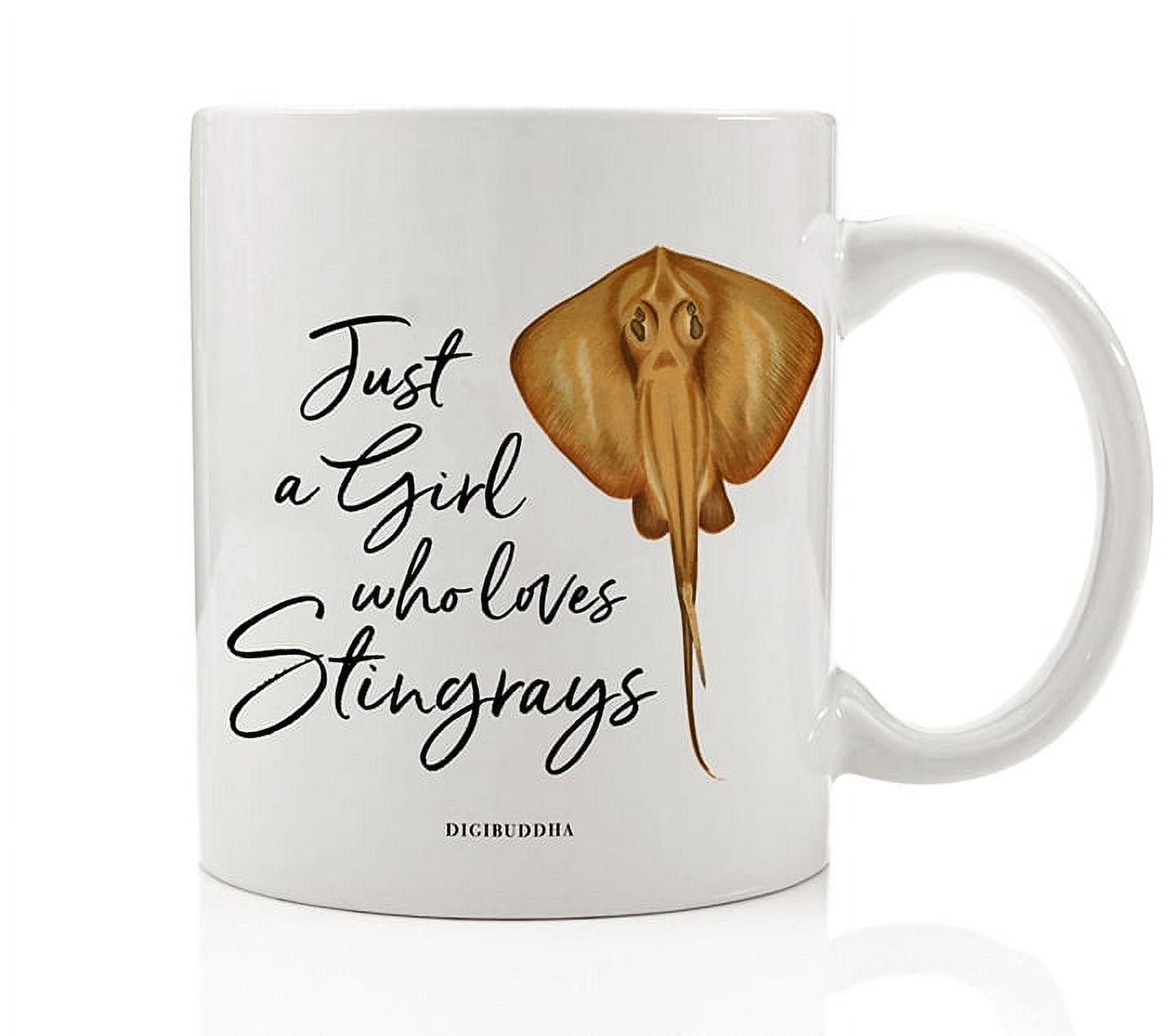 Stingray Mug Gift Idea Just A Girl Who Loves Stingrays Fiancée ...