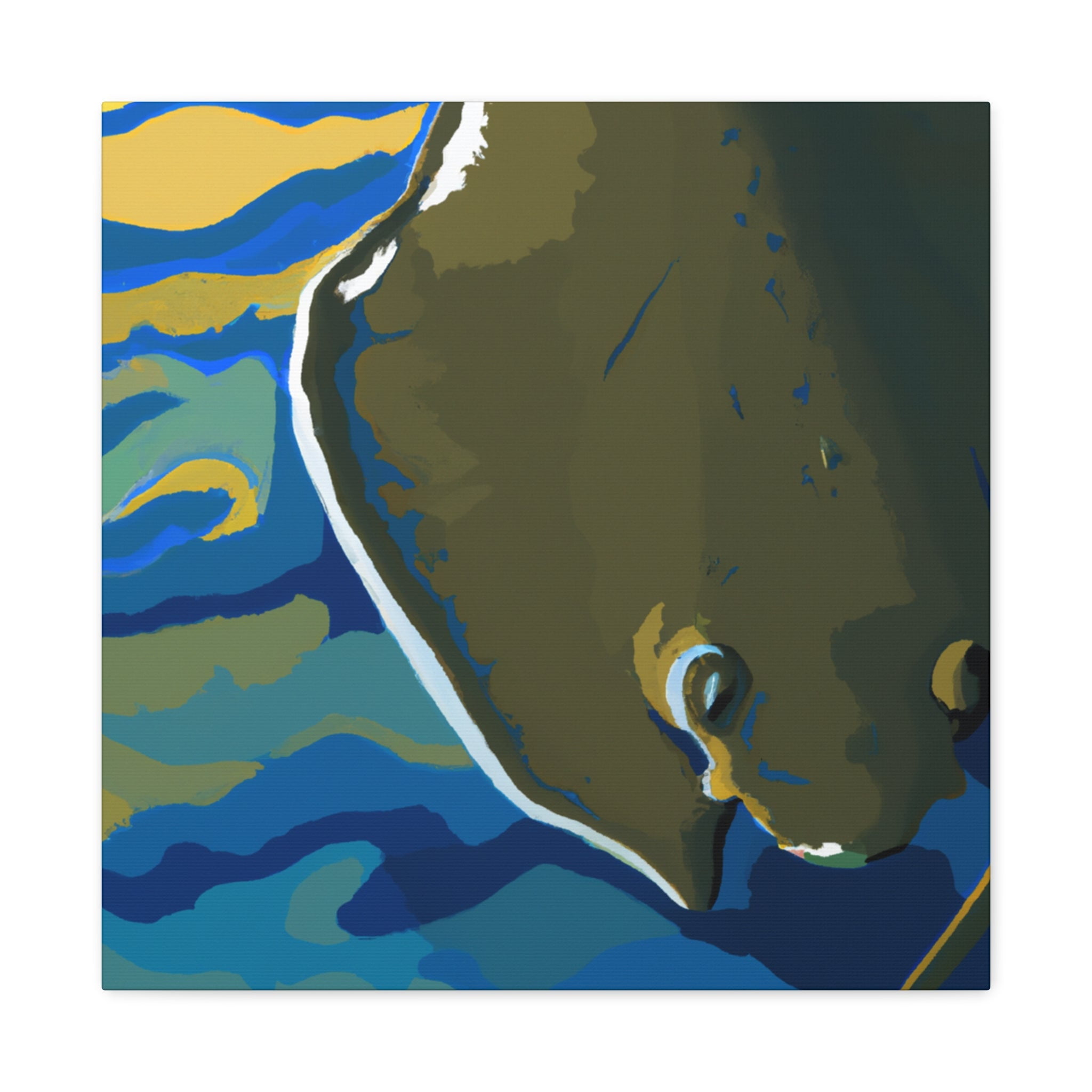 "Stingray Pop Art Burst" - Canvas - Walmart.com