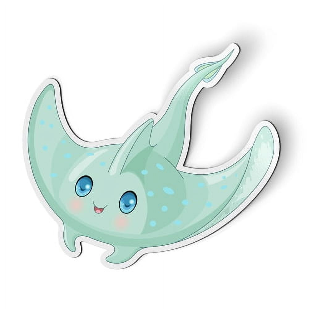Stingray Sting Ray Cute - 5" Magnet for Car Locker Refrigerator ...