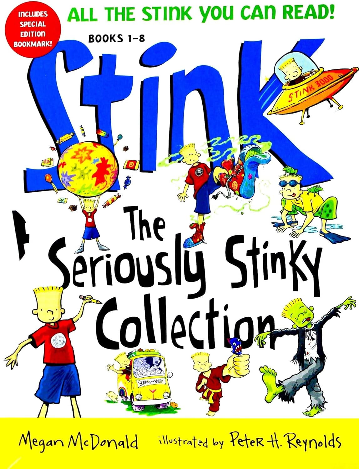 Stink the Seriously Stinky Collecion: Books 1-8 - Walmart.com