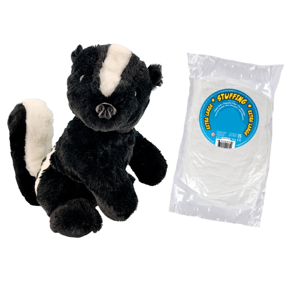Plush Gear Stinker The Skunk 16" Plush Toy Skin DIY Stuffing Kit, No ...