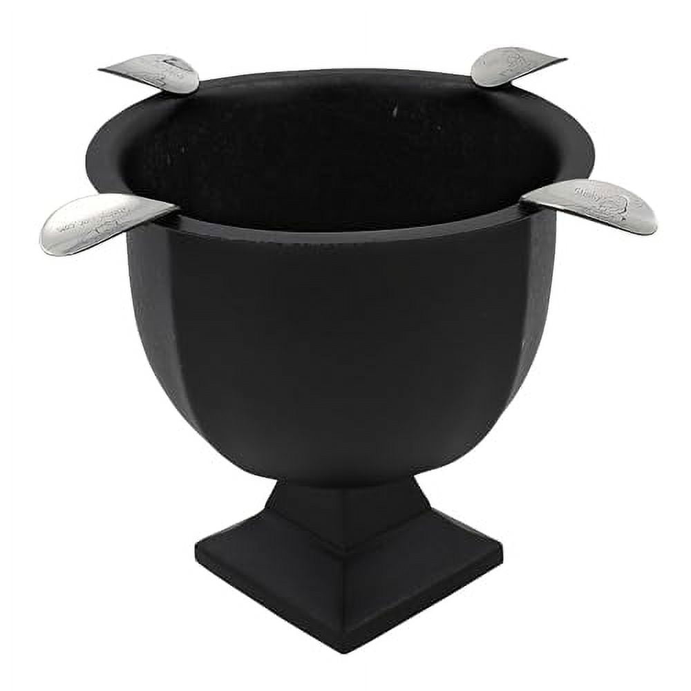 Stinky Cigar Box Pressed Ashtray, Cast Iron Black - Windproof Design ...
