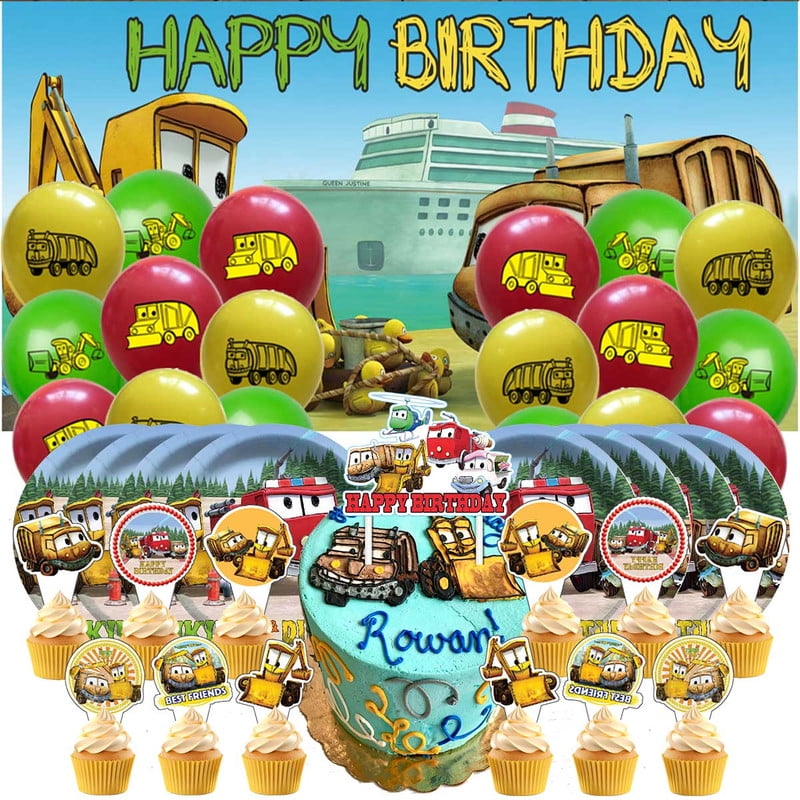 Stinky & Dirty Balloons Plates Party Supplies Decoration Birthday Cake ...