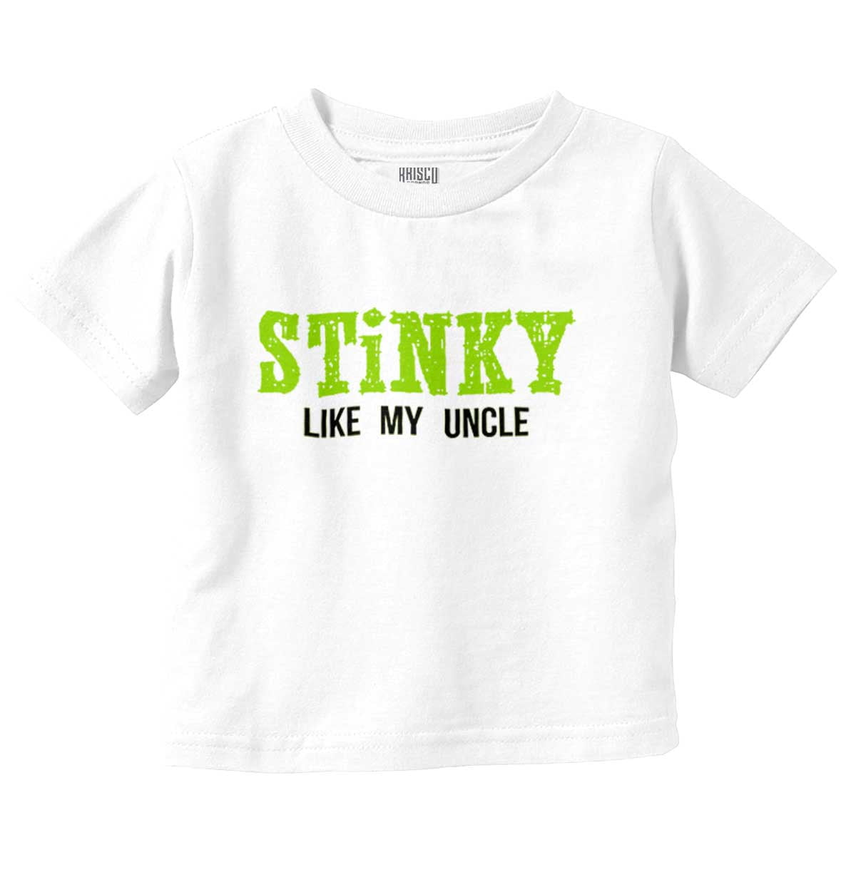 Stinky Like Uncle Smelly Nephew Niece Toddler Boy Girl T Shirt Infant ...